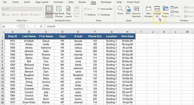 Freeze Panes not Working in Excel: Solved