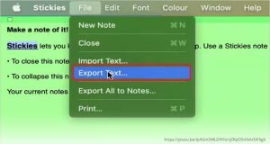 MacBook Sticky Notes: User Guide