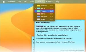 MacBook Sticky Notes: User Guide