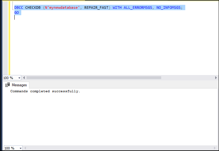 [Solution] : How to Repair SQL Server 2008 R2 Database?