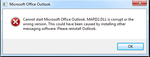 What is Outlook MAPI32.DLL Error | Methods to Fix It