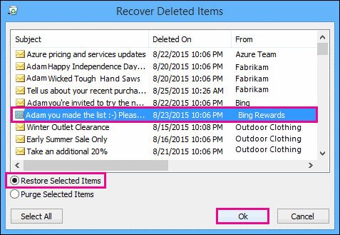 Recover Deleted Outlook Folders- 3 Methods