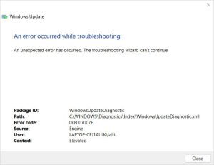 0x8007007e Error in Windows- [Fixed]